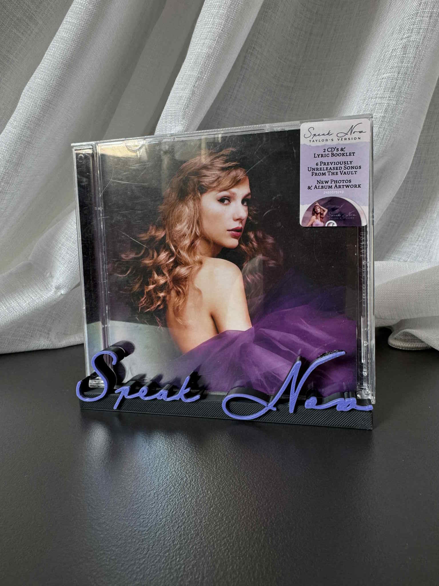 Speak Now - Taylor Swift (Display Stand) – Stand Groove